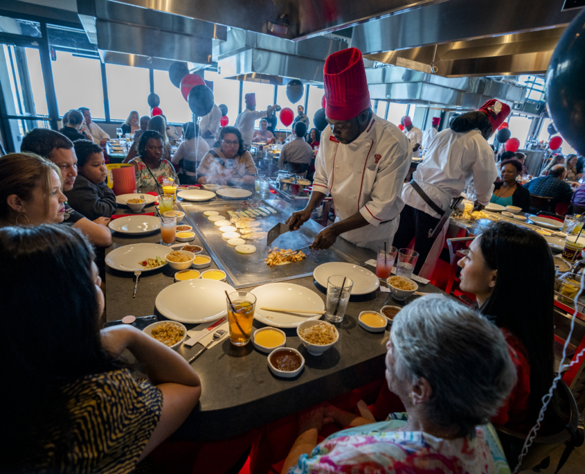 Benihana Celebrates Grand Opening - Big Brothers Big Sisters